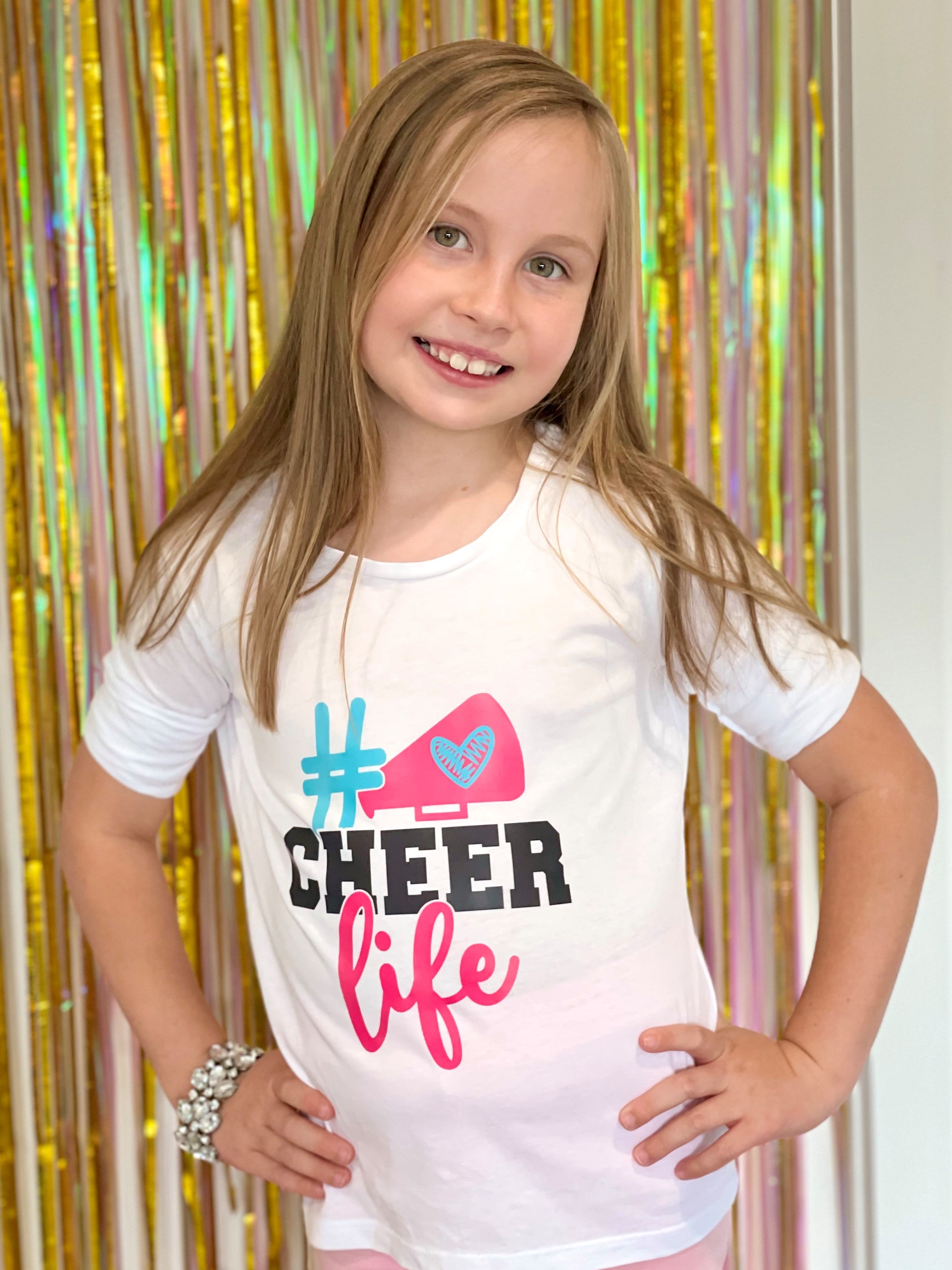 #cheerlife tee – Princess & Bear